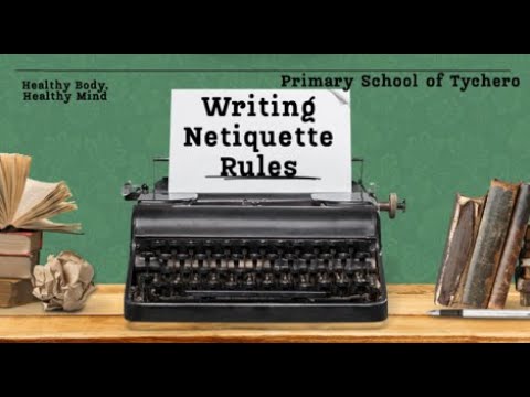Writing Netiquette Rules! - YouTube
