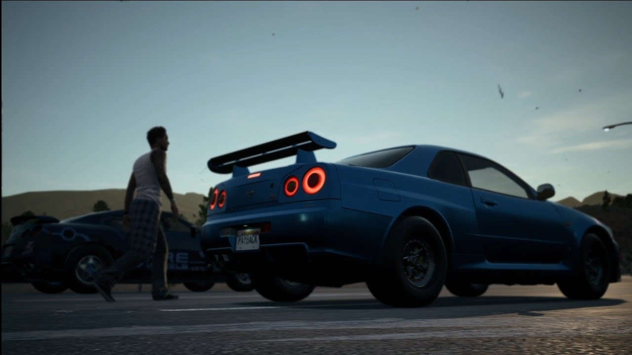 Need for speed payback Episode 38 Nissan R34 GTR Vs R35 GTR Drag racing ...