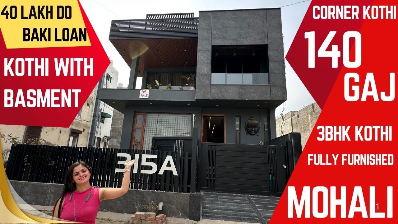 140 Gaj Corner Kothi Demand-1.75 Basement G, Floor F, Floor Complete ...