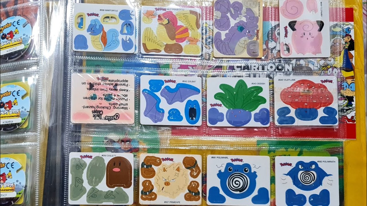 Pokemon 3D built-ups from Cheetos | Pokemon buildables | Pokemon ...