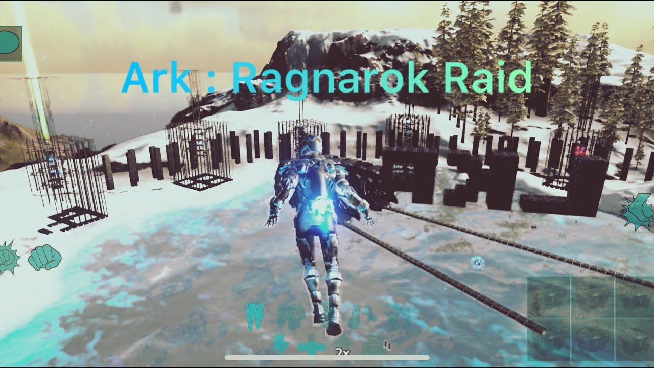 Ark Ultimate Mobile Edition | Ragnarok Ice Cave Raid - YouTube