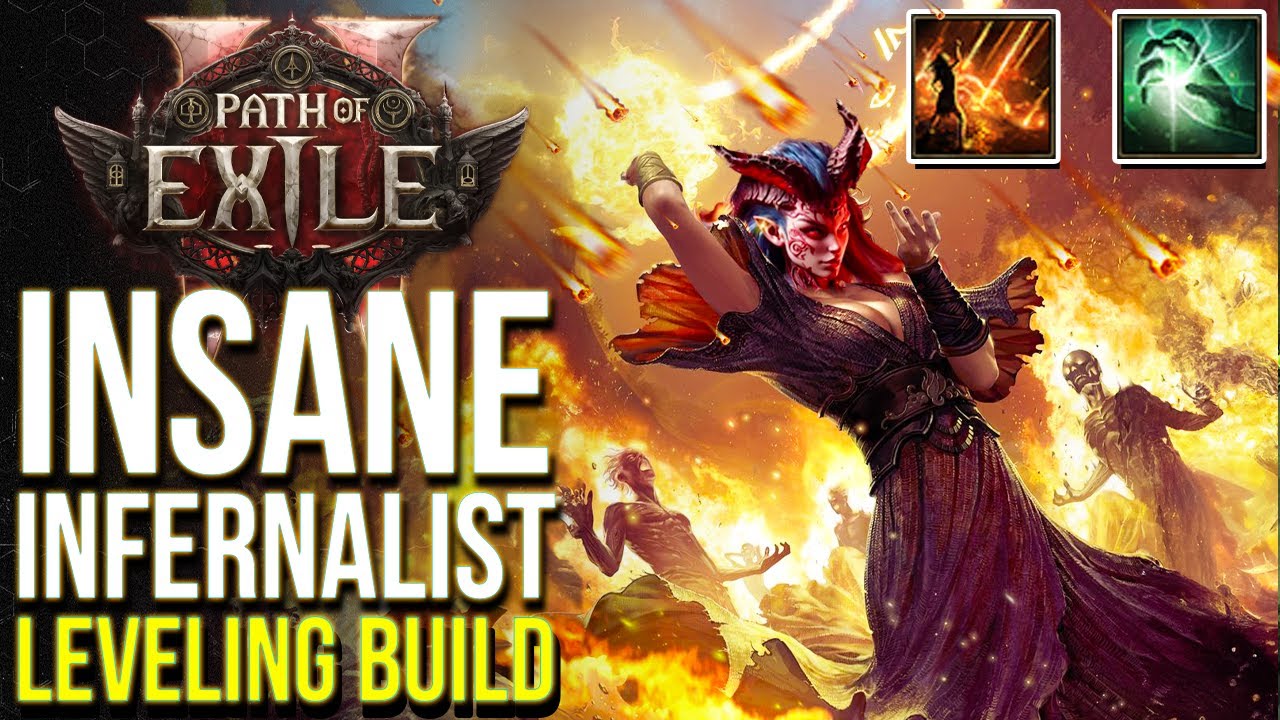 Path of Exile 2 - Updated Witch INFERNALIST Leveling Build! Infinite ...