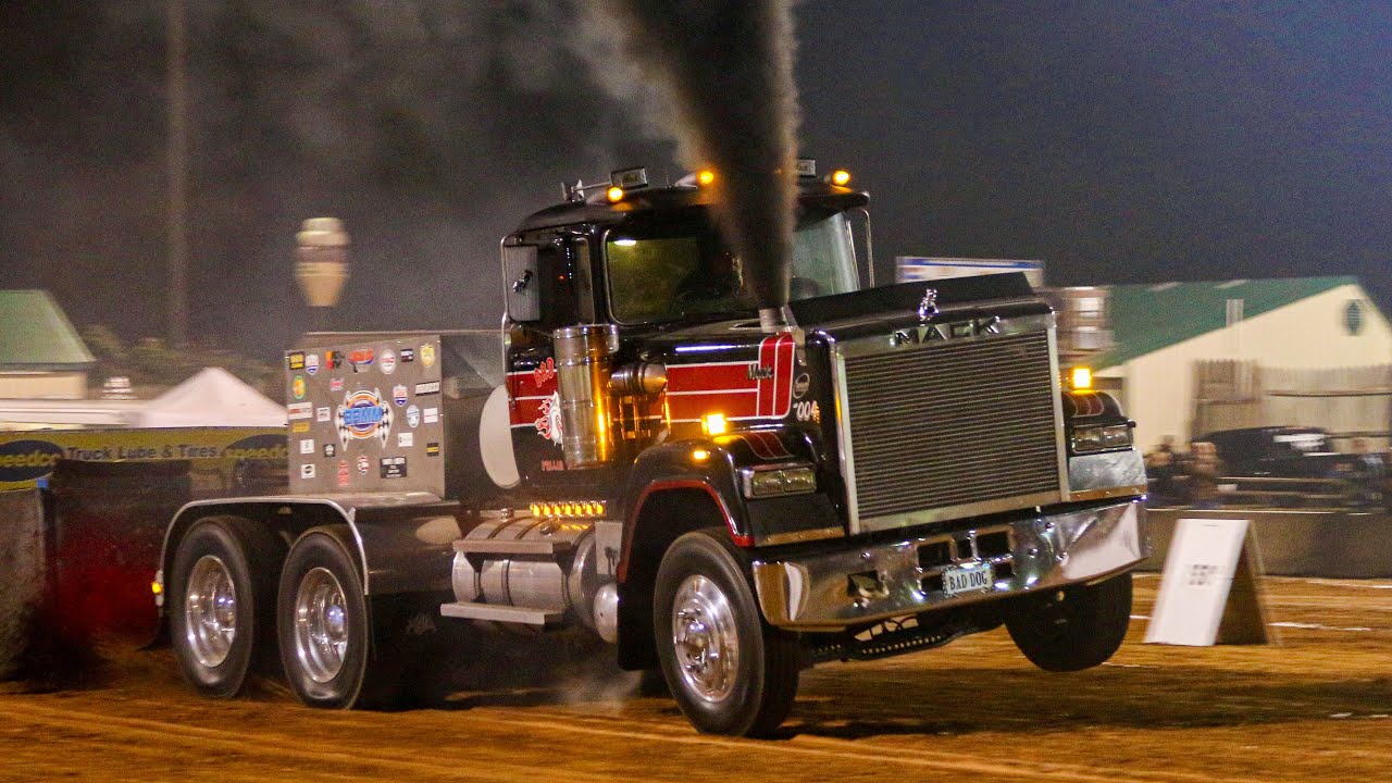 Semis Pulling at at Harrisonburg October 10 2015 - YouTube