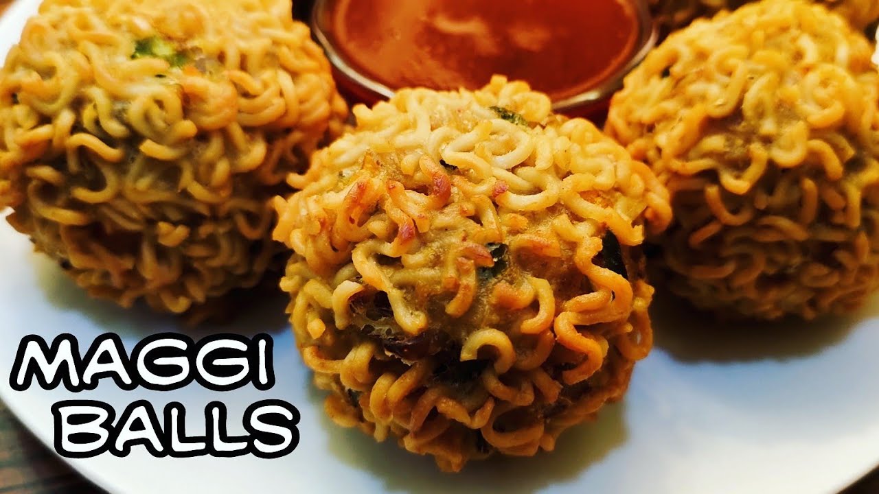 Maggi Balls Recipe | How To Make Maggi Balls | Maggi Recipe | Ramzan ...