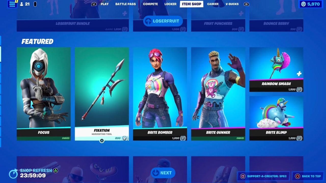 *RARE* Fixation Pickaxe is Back! (Fortnite Battle Royale) - YouTube