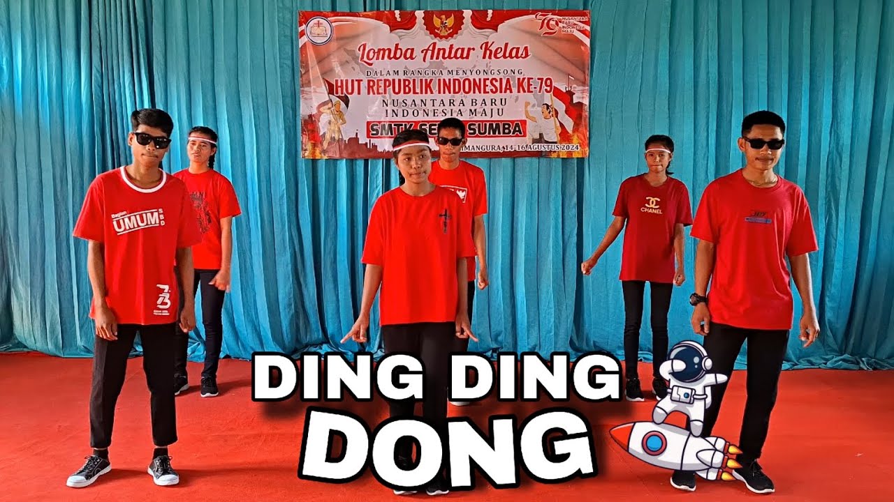 DANCE || DING DING DONG ️kelas 12 b - YouTube