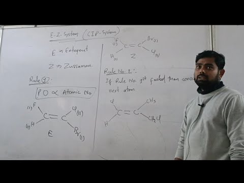 Isomerism | L 4 | Geometrical isomerism | cis - trans | E-Z System ...