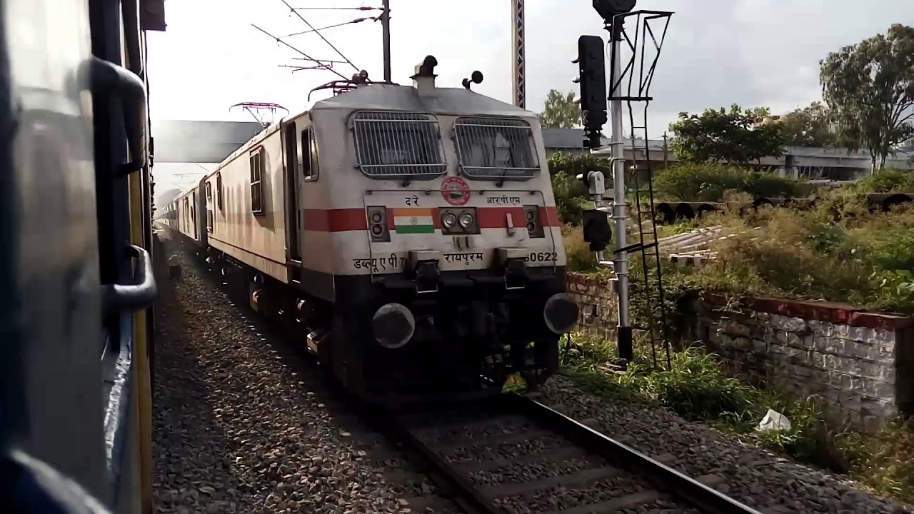 TRAIN EMERGING OUT OF SMOKE | NEW LHB RAKE | Indian Railways - YouTube