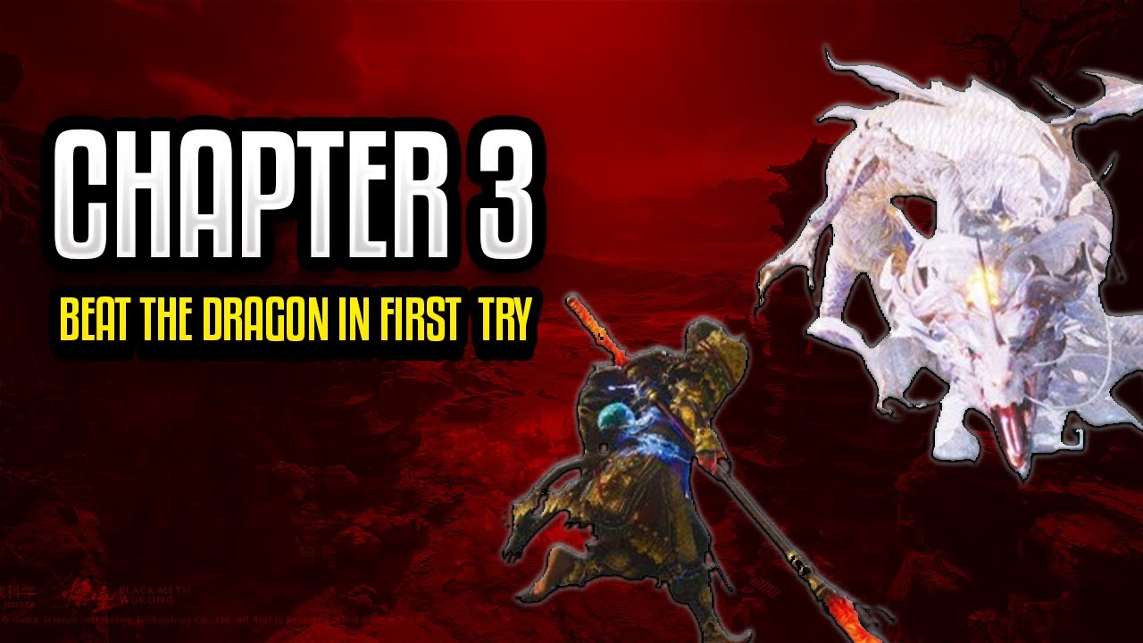 Black Myth Wukong Chapter 3 I Beat The Dragon in First Try - YouTube
