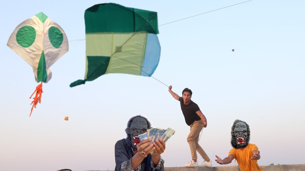 5 Small Pakistani Kite Vs Abubakar Black Bhoot | Kite - YouTube