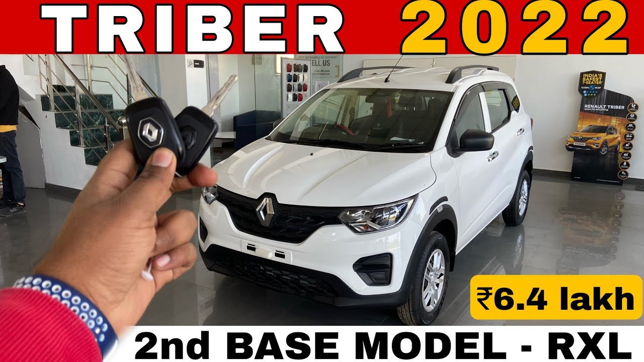 Renault Triber 2022 Rxl Second Base model 🔥 ₹ 6.4 Lakh में 7 Seater ...