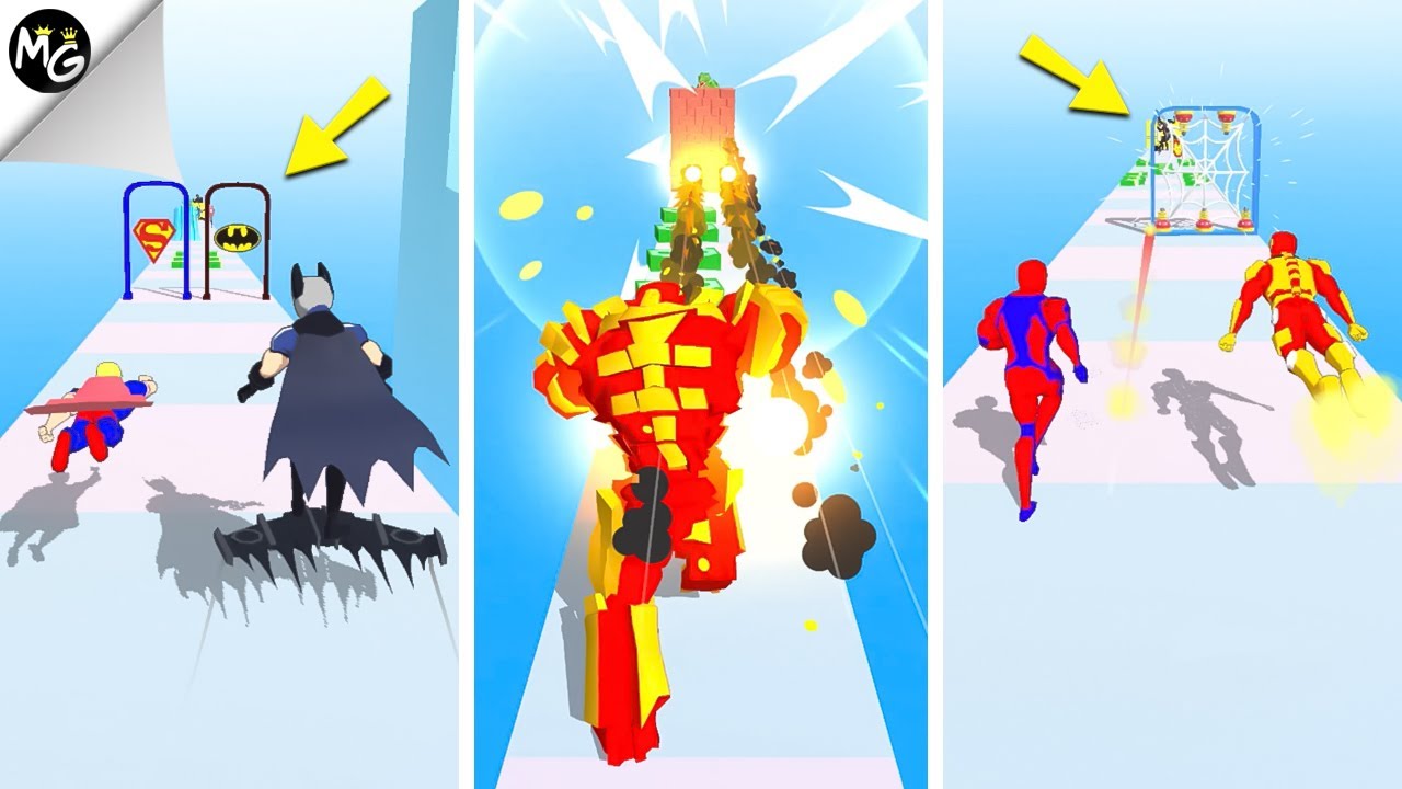 Batman Dan Superman Serta Spiderman Dan Iron Man Bersatu Melawan Musuh ...