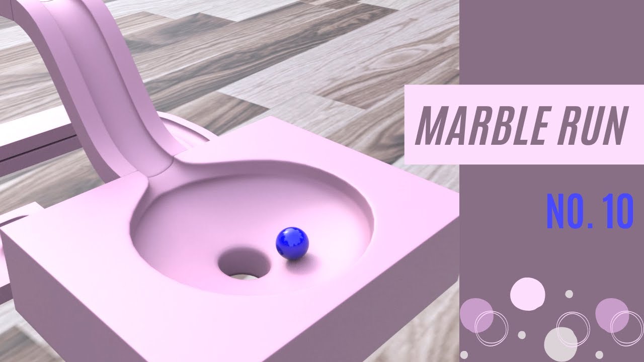 Marble Run Simulation No. 10 - YouTube