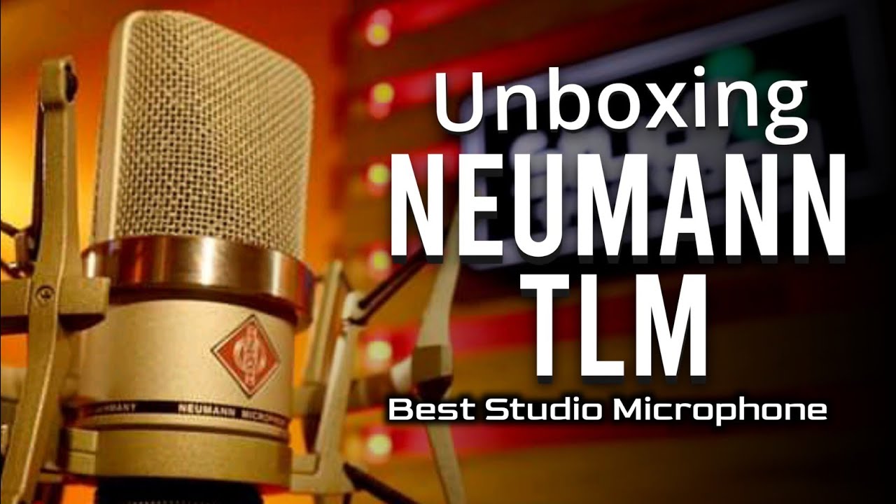 Neumann Studio Microphone Unboxing | Studio Vocal Records | Neumann ...