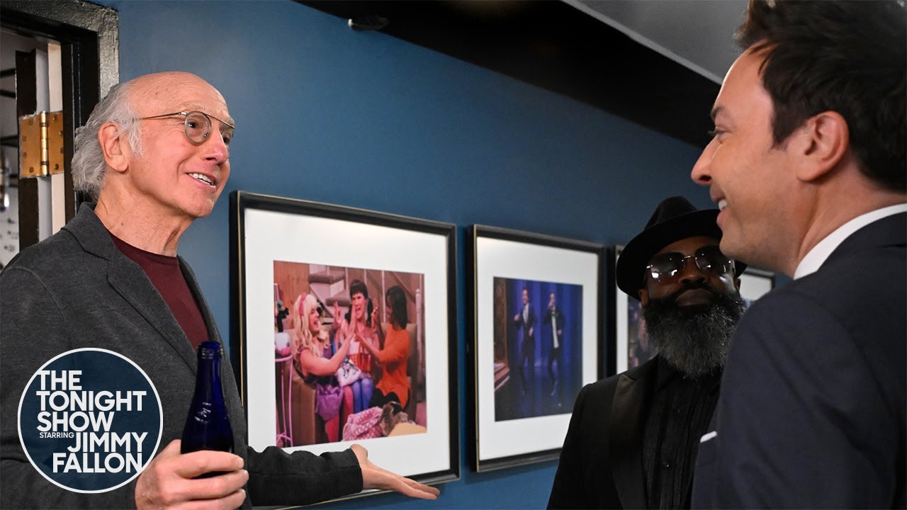 Larry David Accuses Jimmy of Doing a "Grab and Chat" (Cold Open) | The ...