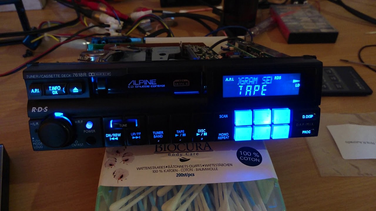 Alpine 7618r High-end Car Stereo - YouTube