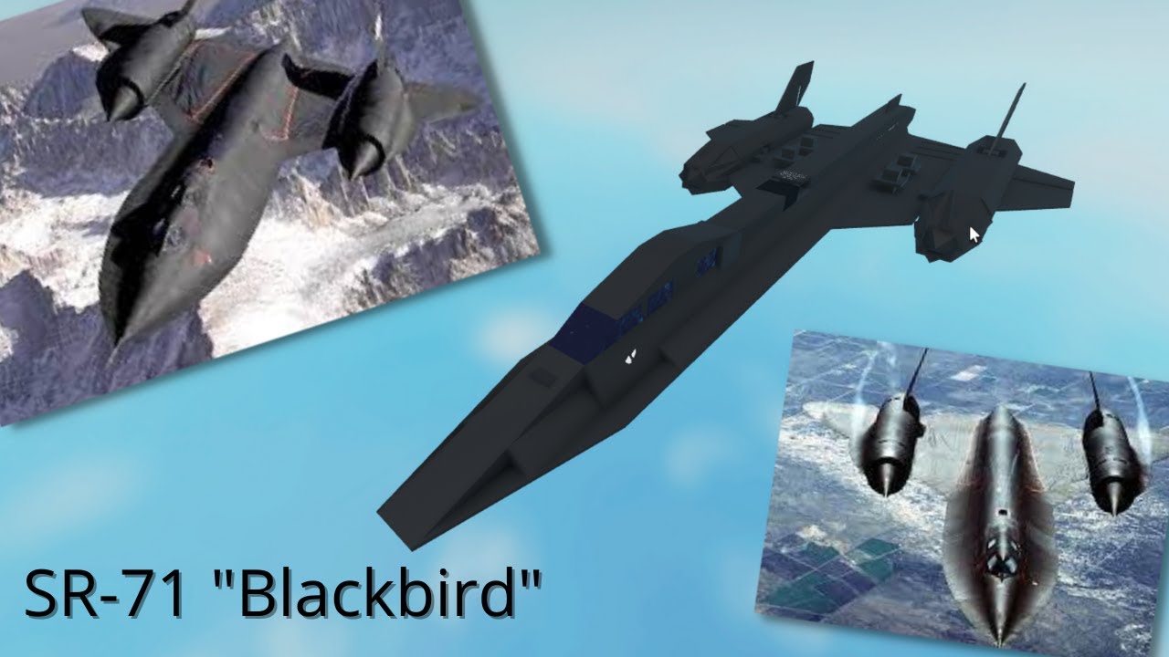 SR 71 Blackbird Showcase | Roblox Plane Crazy - YouTube