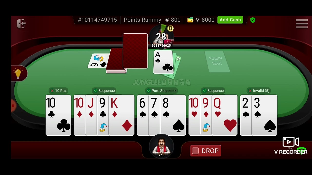 How to play rummy -10 - YouTube