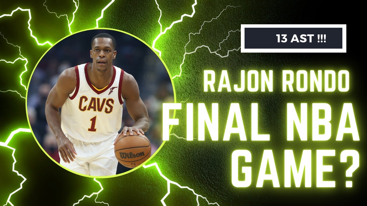 Rajon Rondo Final NBA Game? 13AST!!! Rajon Rondo Full Highlights Apr/10 ...