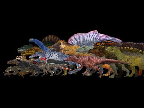 Doing some trample damage tests for aegyptosaurus and testing new raptor physics