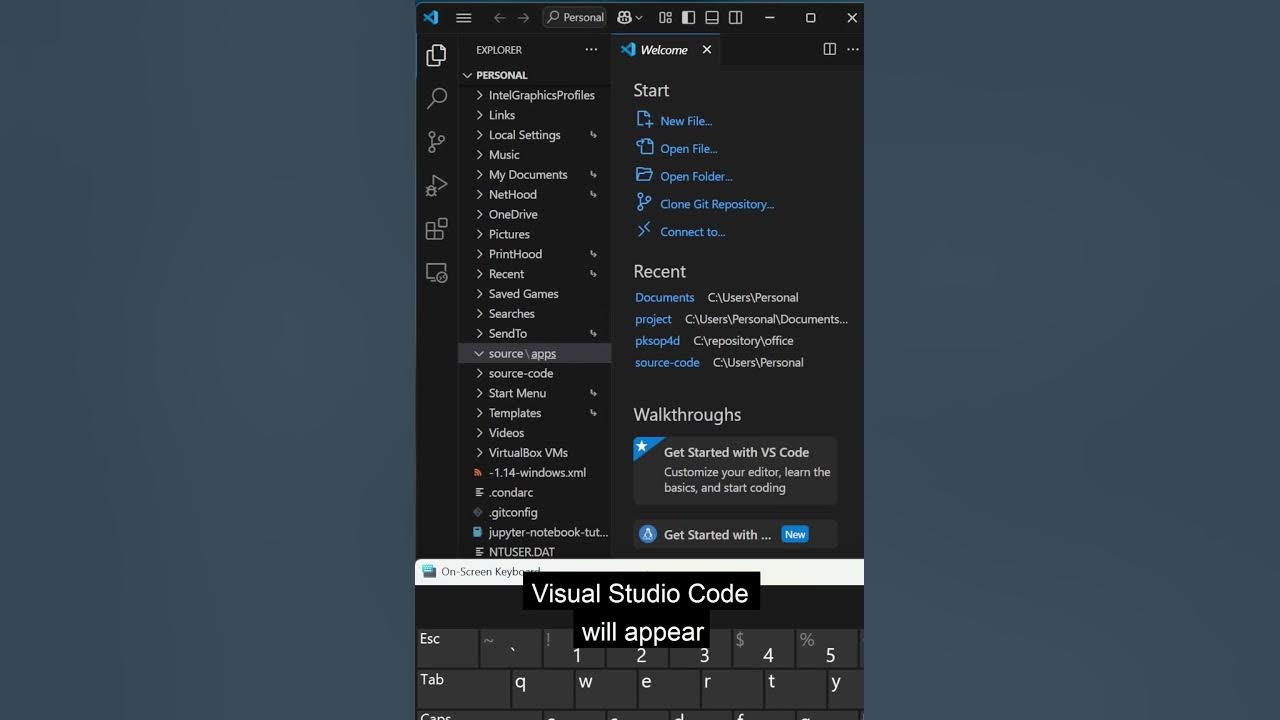 How to Run Terminal in Visual Studio Code in Microsoft Windows #tips #visualstudiocode #windows ...