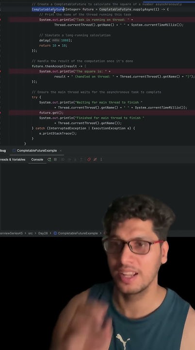 Day 26/45 Java Interview Series | CompletableFutures in JAVA | #java #javainterview - YouTube