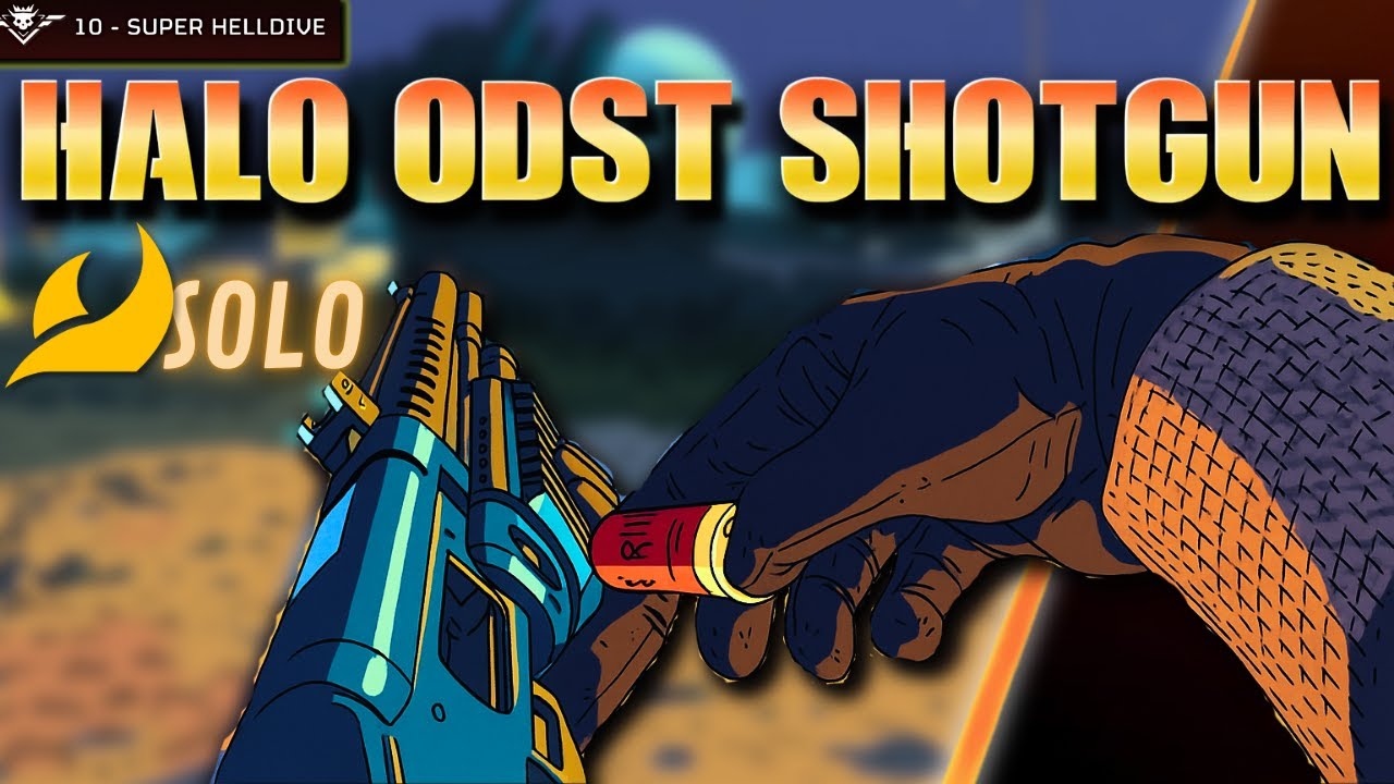 Halo ODST Shotgun Stress Testing | Helldivers 2 Terminids Solo Max ...