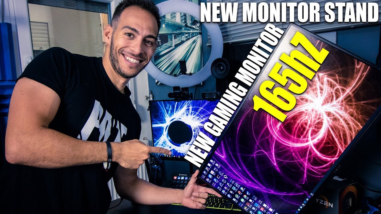 ΑΝΑΒΑΘΜΙΣΗ ΜΕ ΝΕΑ ΟΘΟΝΗ ASUS ROG ΚΑΙ ΔΙΑΣΤΗΜΙΚΟ MONITOR STAND!!! - YouTube