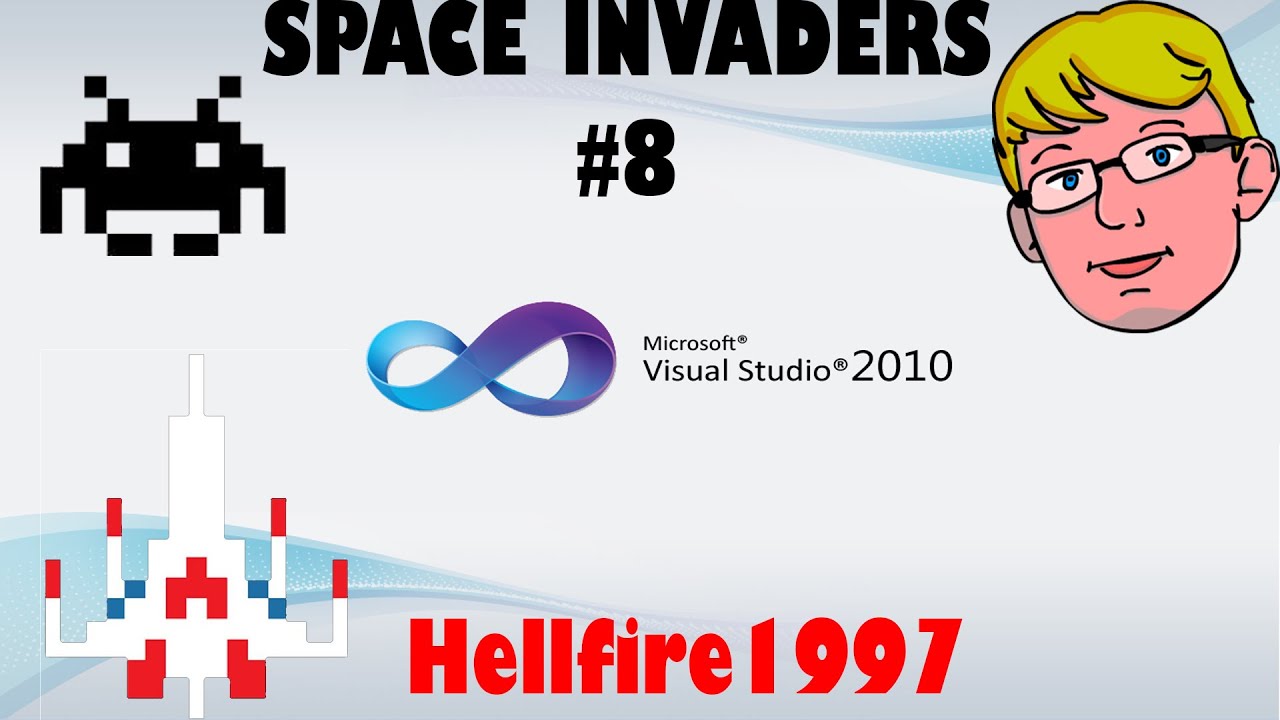 Visual Basic 2010 - space invaders - part 8 - creating a scoreboard ...