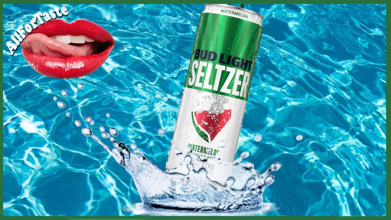 Review of Bud Light Seltzer Watermelon - YouTube