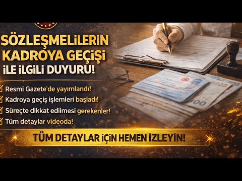 4/B Sözleşmelilere Kadro Duyurusu! 3 Yıl Şartı, Başvuru Süresi ve Tüm Detaylar