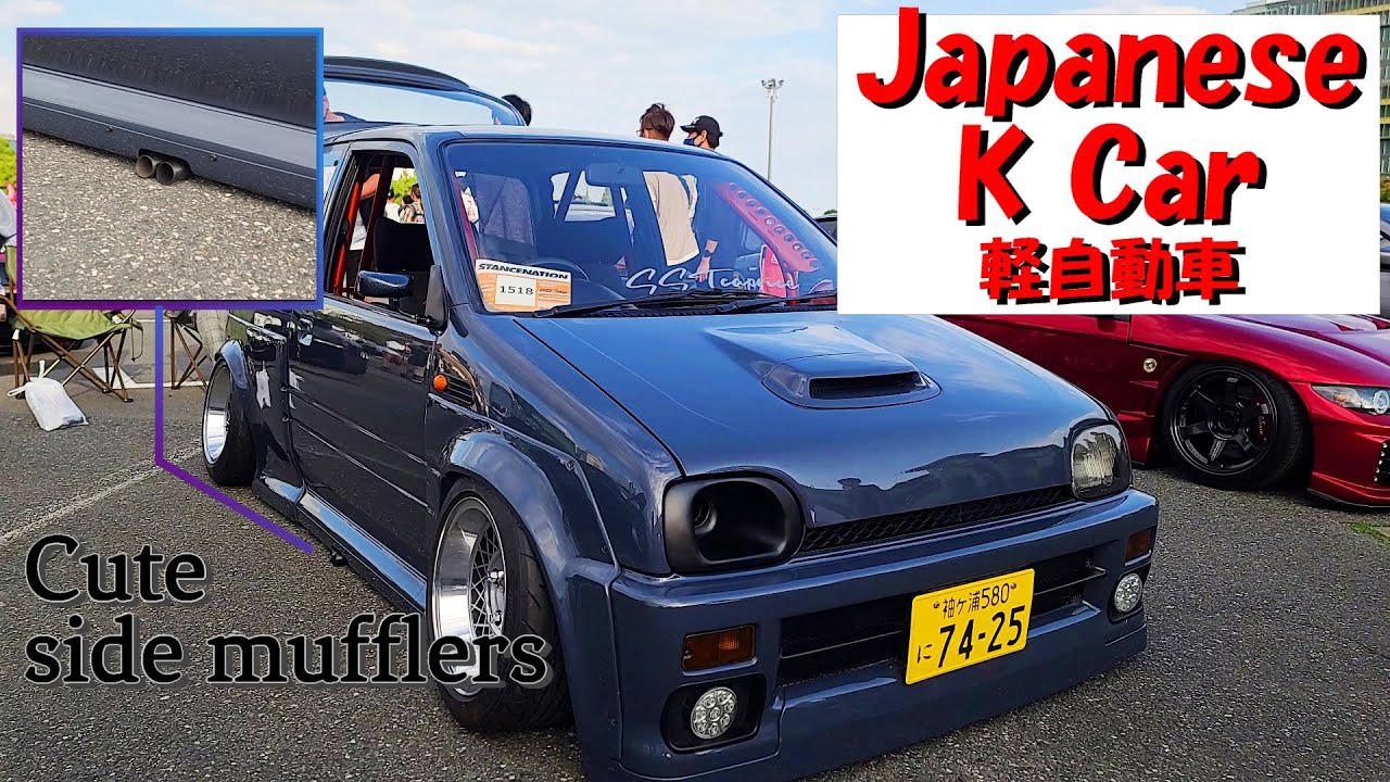 Japanese K car軽自動車| Kancil | STANCENATION | JAPAN CAR EVENTS - YouTube