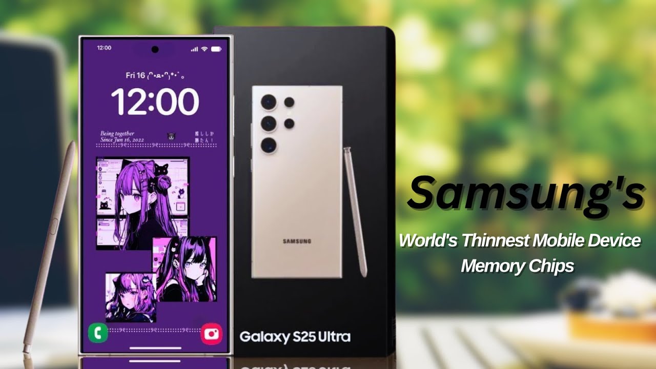 Samsung's Game-Changer The World's Thinnest Mobile Device Memory Chips ...