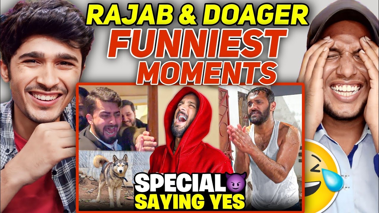 Rajab Butt And Dogar Funny Moments Reaction 😂🔥 | Garam Samosa - YouTube