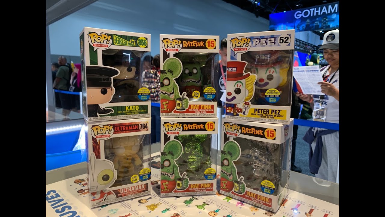 Funko Booth At San Diego Comic Con 2019 - YouTube