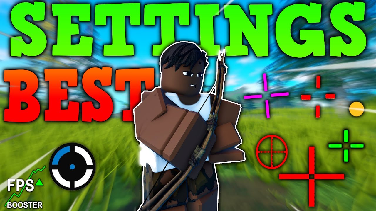 BEST SETTINGS, CROSSHAIR, RESOLUTION - Fallen ROBLOX - YouTube