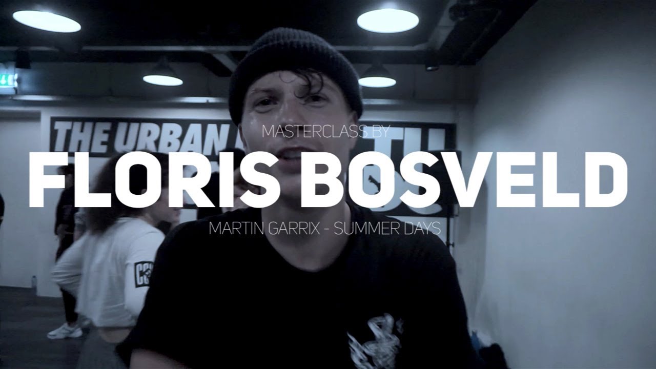 Masterclass Floris Bosveld at The Urban Dance Center - Martin Garrix ...