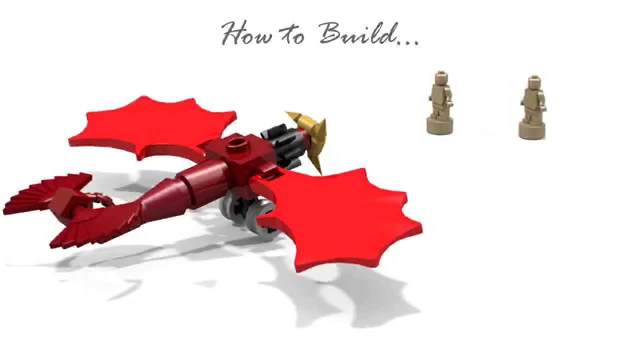 How to Build a 16-bricks Airplane - YouTube