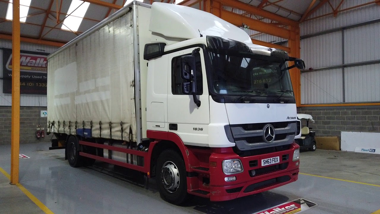 New In Stocklist For Sale: MERCEDES ACTROS 1836 4 X 2 18 TONNE EURO 5 ...