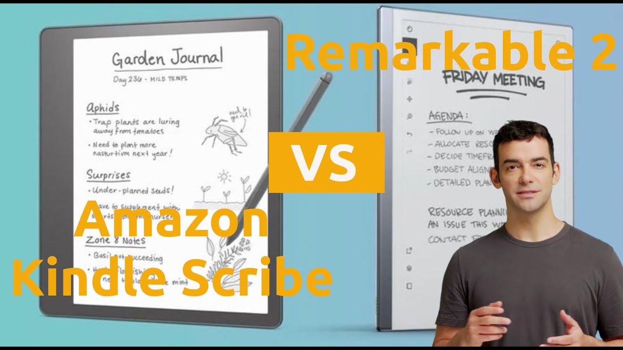 Amazon Kindle Scribe vs Remarkable 2 – Which is the Better E-Note ...