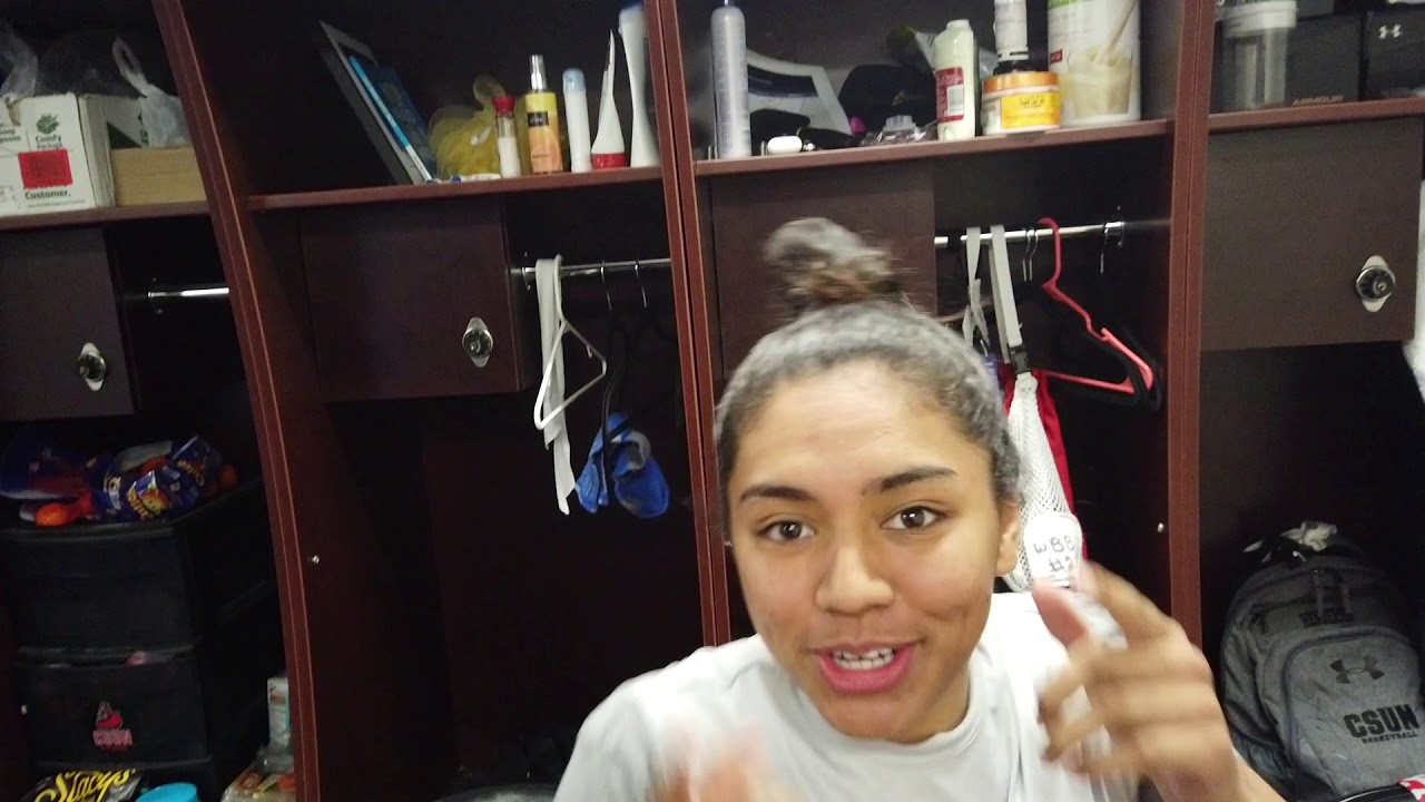 CSUN Women's Basketball Locker Room Tour - YouTube