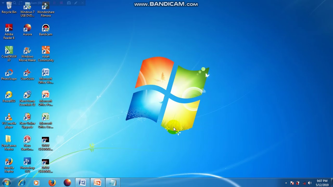 Cara Mengganti Dekstop Background Pada Laptop - YouTube