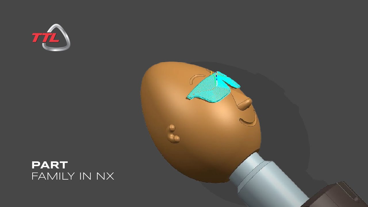 Part Family in NX - YouTube