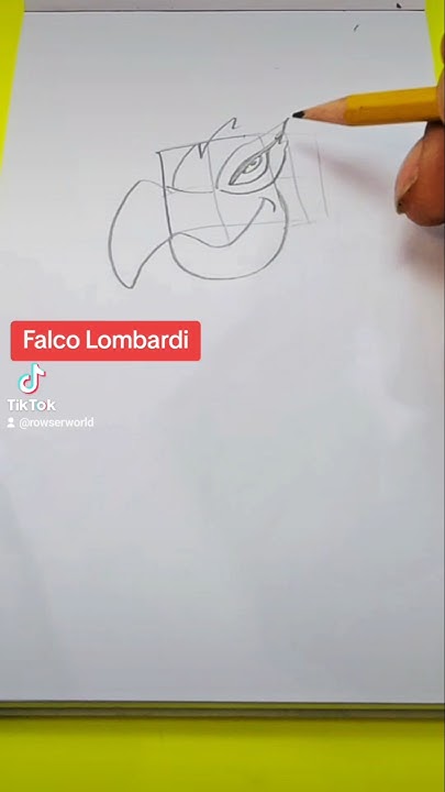 How to draw Falco Lombardi 🎨🖌️ #FalcoLombardi #Drawing #Art#starfox - YouTube