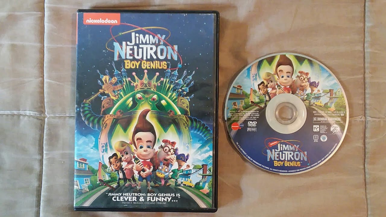 Opening to Jimmy Neutron: Boy Genius (2001) 2002 DVD (2017 Reprint ...