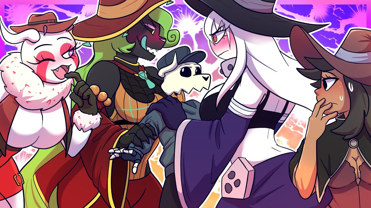 Nikusa Vs Midnight Witch Battle For Tabi Friday Night Funkin Comic Dub Youtube