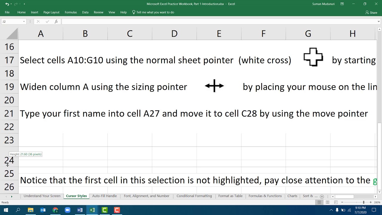 Cursor Style