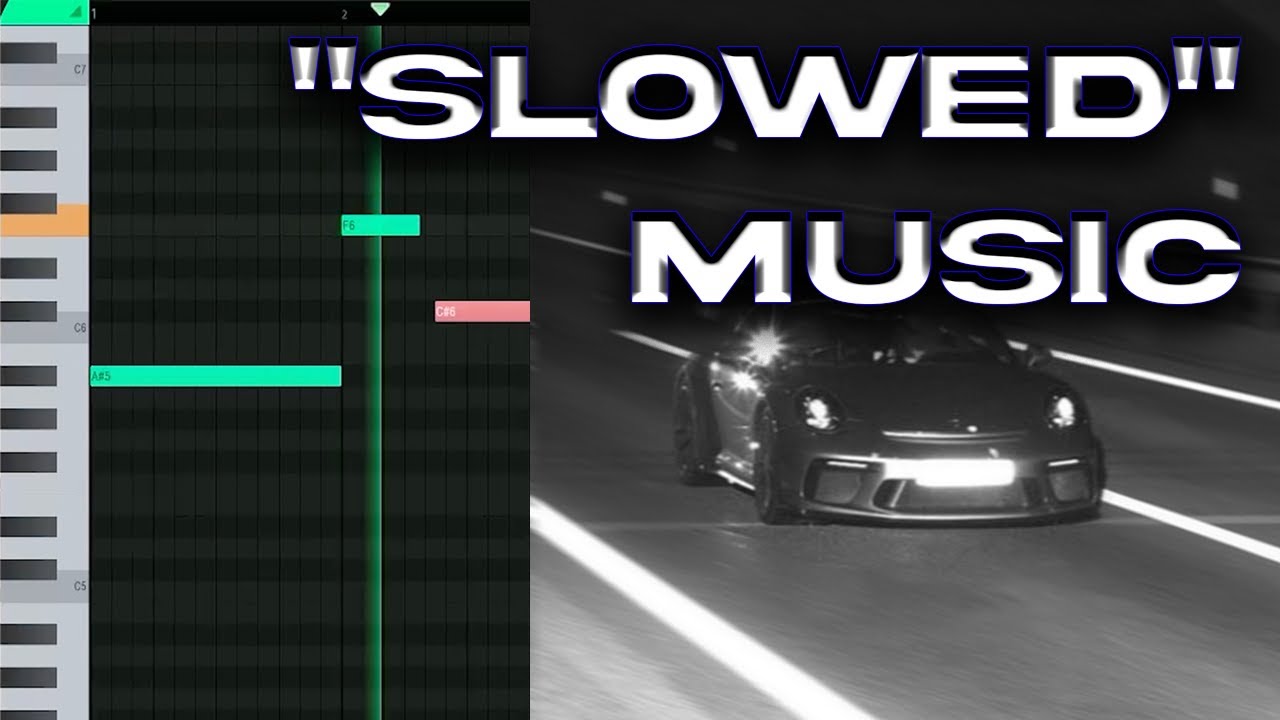 making "SLOWED" MUSIC - YouTube
