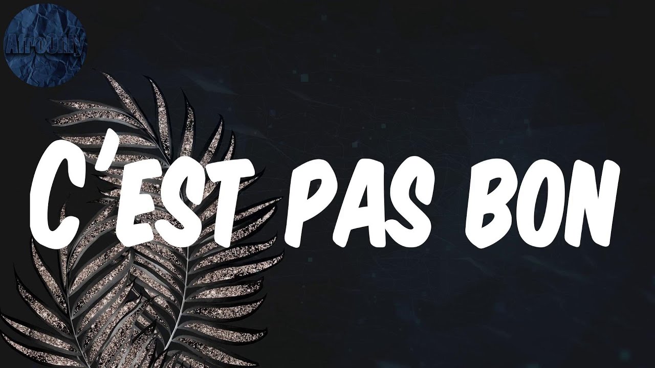 (Lyrics) C'est pas bon - Abou Debeing - YouTube