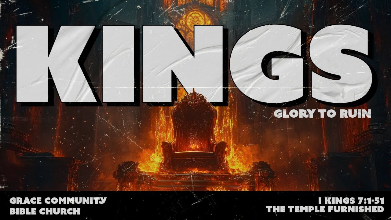 The Temple Furnished (I Kings 7:1-51) - YouTube